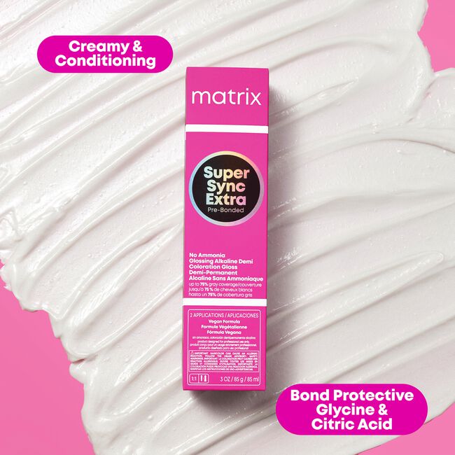 Matrix - Super Sync Extra Pre-Bonded Alkaline Demi-Permanent Hair Colo ...