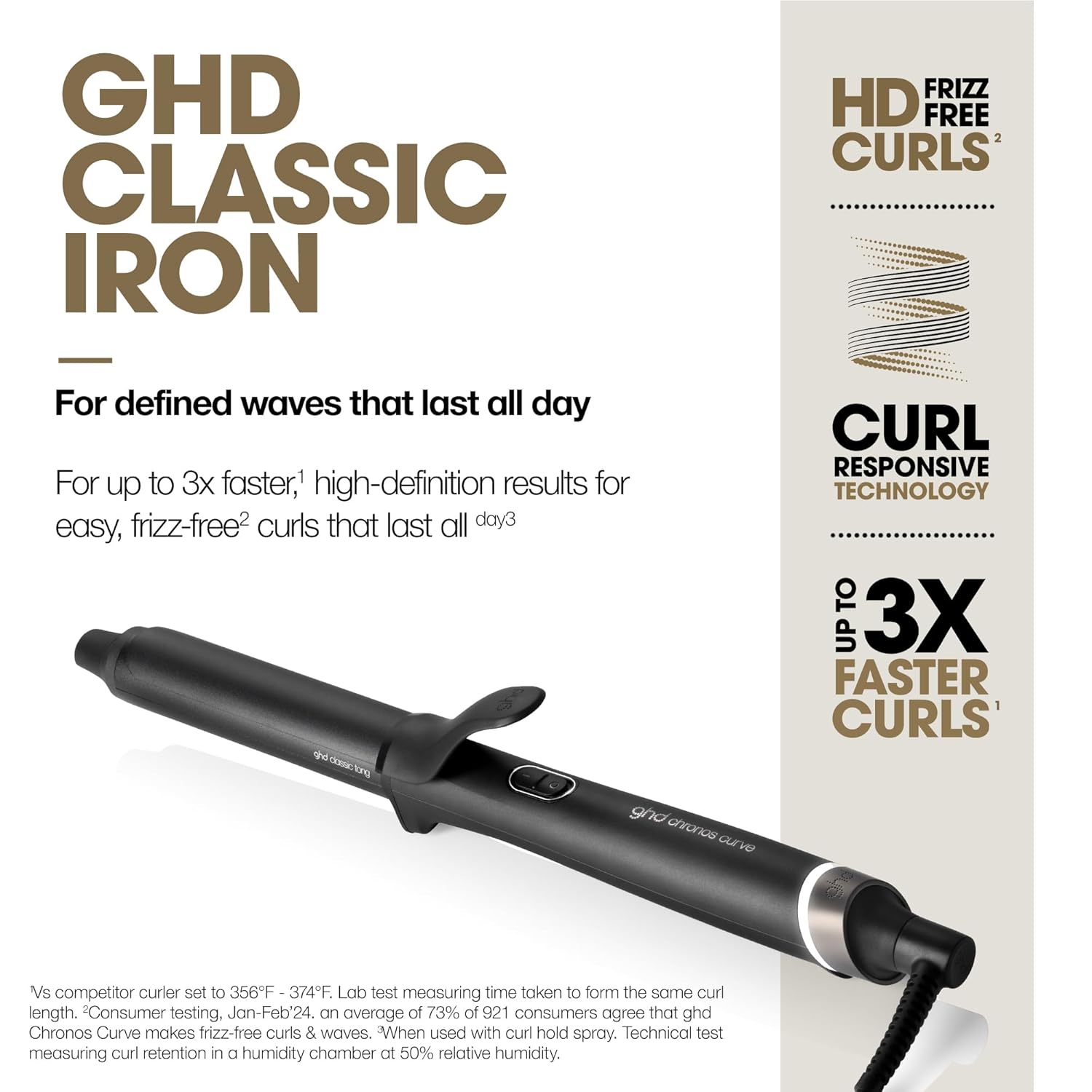 ghd - Chronos Curve Classic 1" Tong – Beauty Ship To You